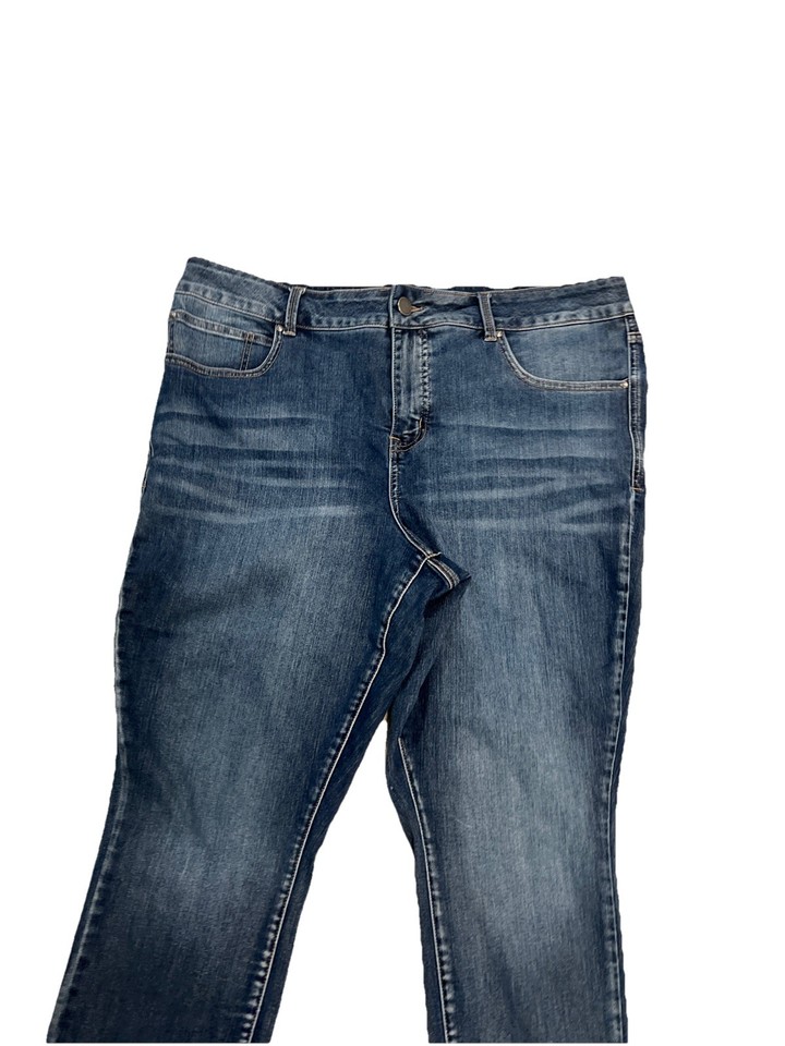 Maurices Jeans Women’s 20W Ever Flex High Rise Blue | eBay