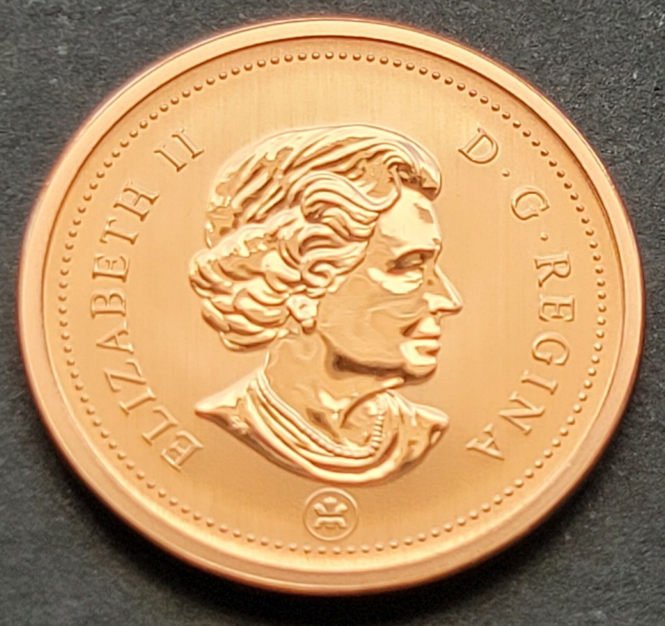 CANADA ONE CENT 2009 LOGO *** SPECIMEN *** MAGNETIC *** | eBay