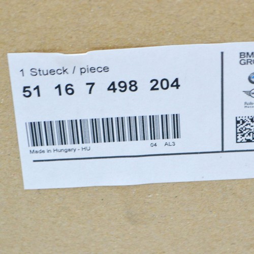 NEW BMW 3 G20 FRONT RIGHT DOOR LOWER MIRROR COVER 51167498204 ORIGINAL ...