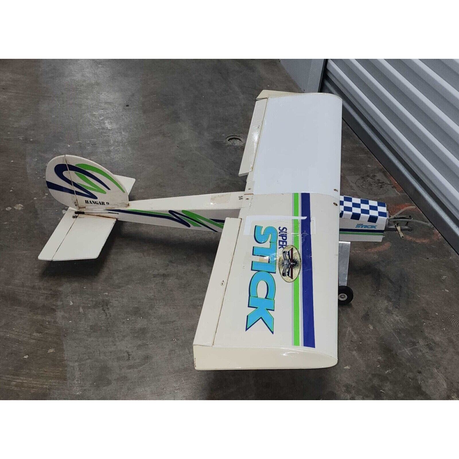 Hangar 9 Super Stick 40 RC Plane Assembled 52" WS .40-.56 Engine 48" L ...