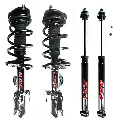 FCS Front Struts Coil Springs & Rear Shocks Kit For Scion xB Base 2.4 ...