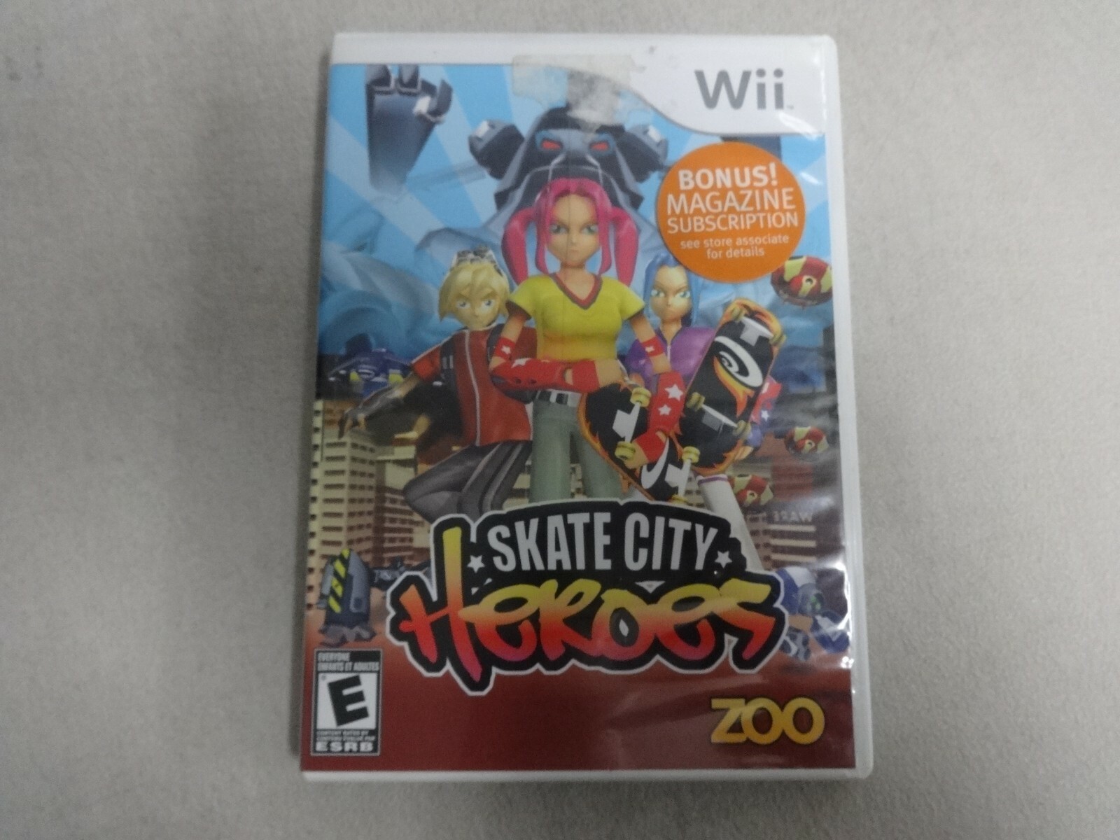 EUC Skate City Heroes Nintendo Wii Game Complete Free Ship | eBay