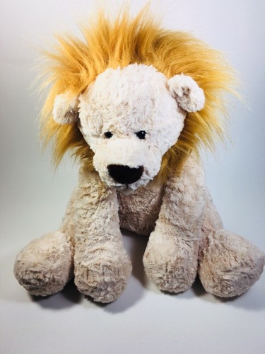 Large Hug Fun Plush African LION Stuffed Animal Toy w/hair-like Mane ...