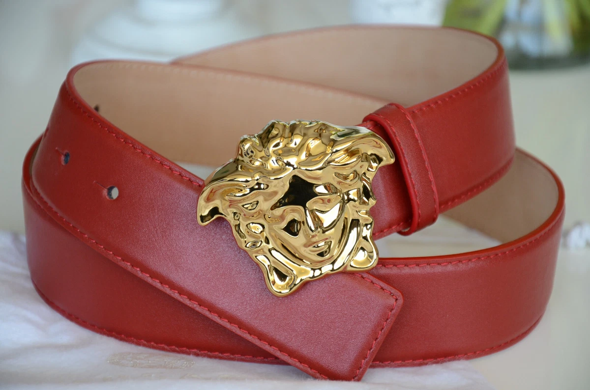 Red Versace Belt