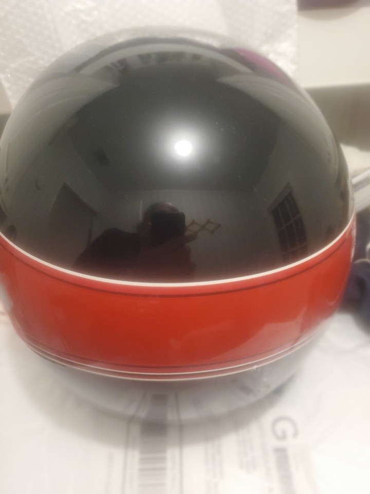 CLASSIC SHOEI MOTORCYCLE HELMET SIZE LARGE- DOT SNELL + COVER + TAGS ...