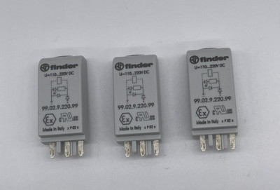 3 x Finder Freilaufdiode 99.02.9.220.99 Schutzbeschaltung | eBay.de