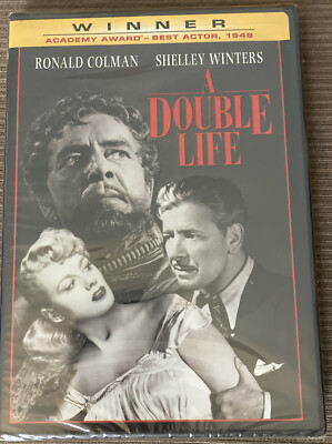 A Double Life (DVD, 2003) Ronald Colman Shelley Winters OOP Rare NEW ...