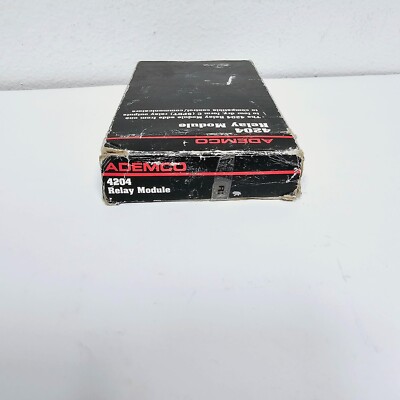 ADEMCO 4204 Relay Module NEW (Sealed) | eBay