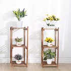 Multi Tier Wood Plant Stand Flower Pot Shelving Unit Display Rack ...