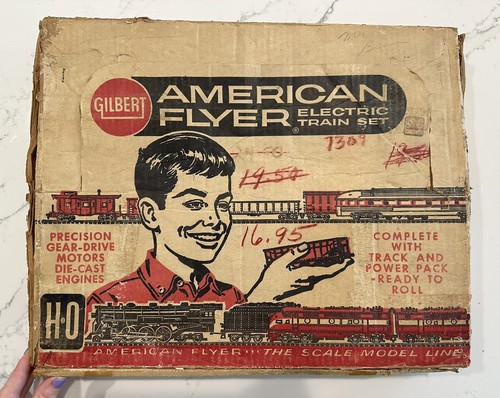 Gilbert American Flyer Electric Ho Train Set | eBay