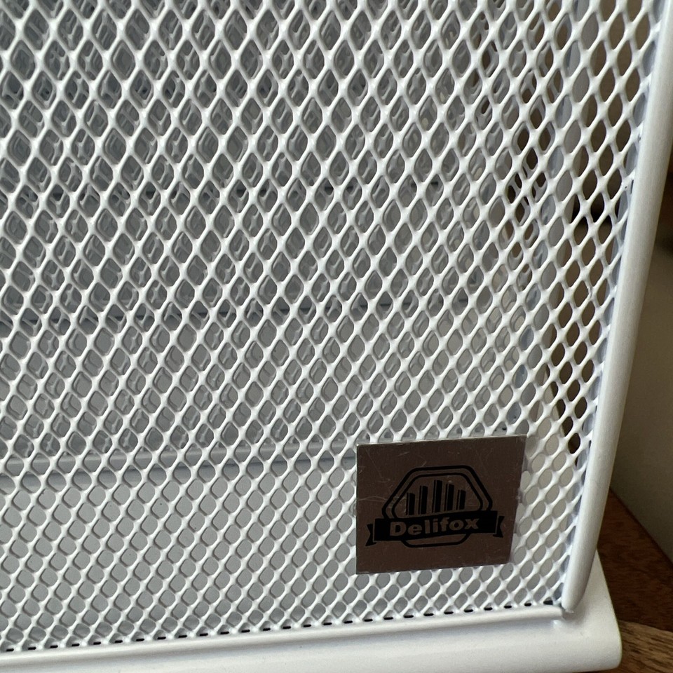 Delifox Inclined Desk File Organizer 5 Section Vertical File Folder ...