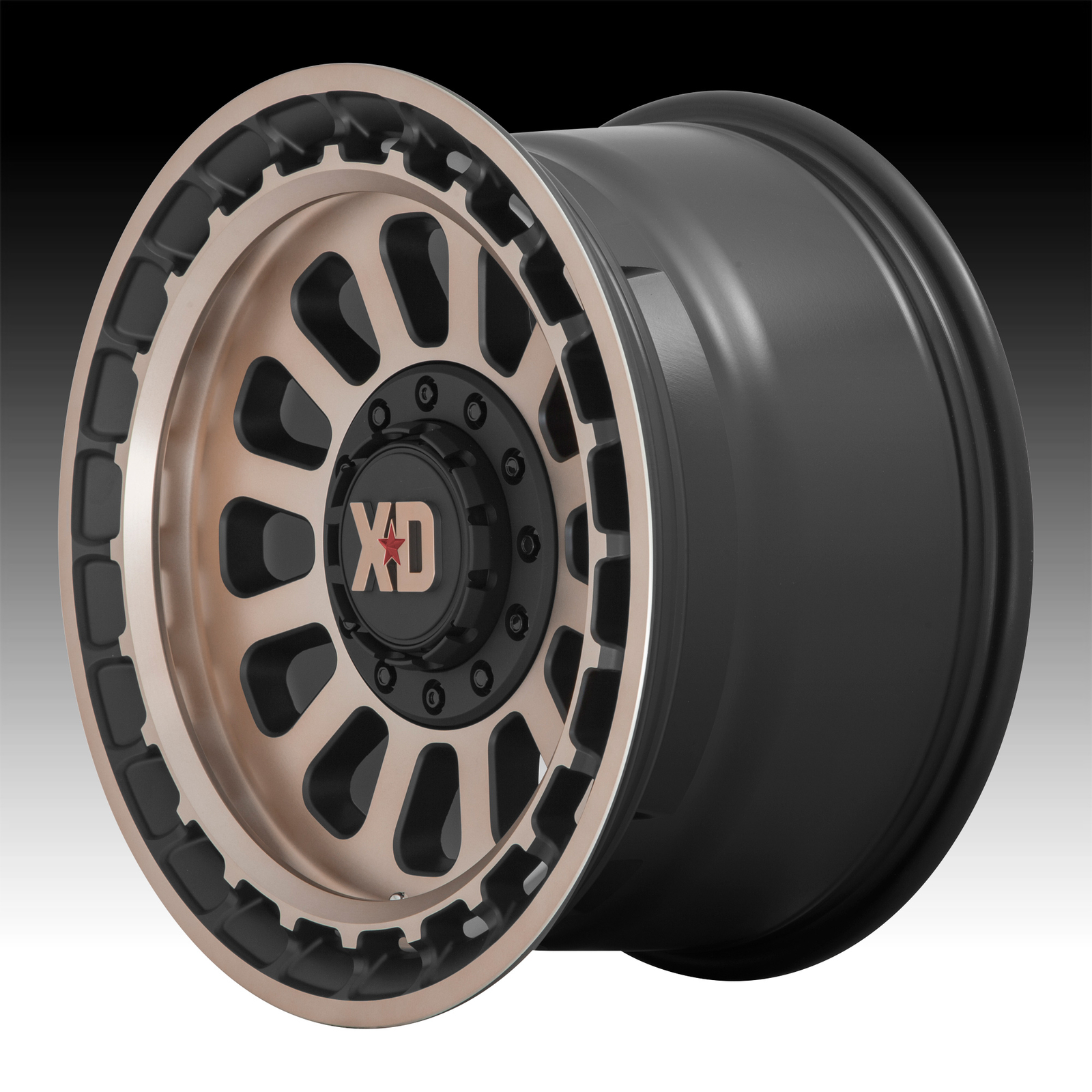 XD Series Xd856 Omega Wheels 17x9 (18 6x135 106.1) Black Rims Set of 4 ...