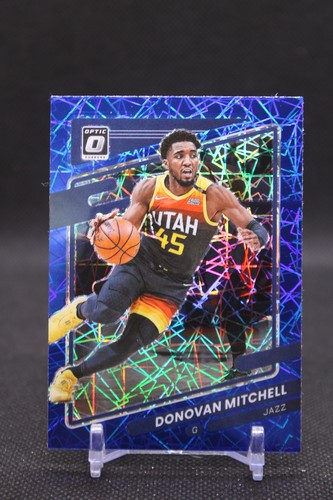 Donovan Mitchell #45 2021 Donruss Optic Blue Velocity Utah Jazz | eBay