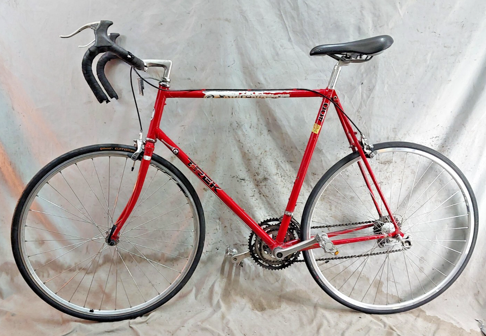 1985 Trek 400 Touring Road Bike 62cm X-Large Double Butted Chromo USA ...