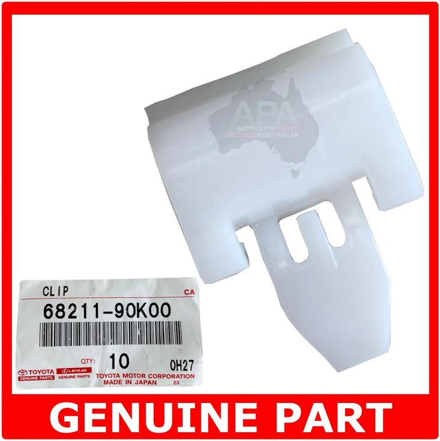 Genuine Toyota Landcruiser 60 70 Series Door Weatherstrip Clips X 10 ...