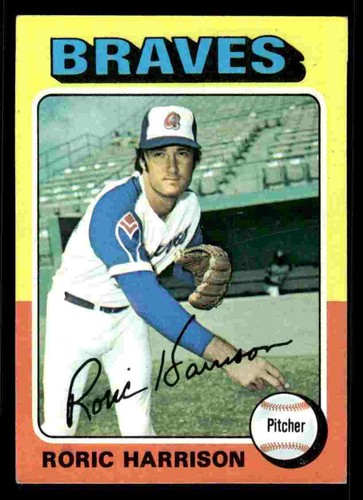 1975 Topps Roric Harrison #287 - Atlanta Braves | eBay