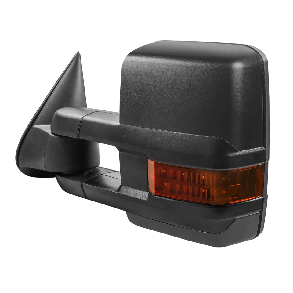 Power Fold Tow Mirrors Manual extended For 07-13 Chevy Silverado GMC ...