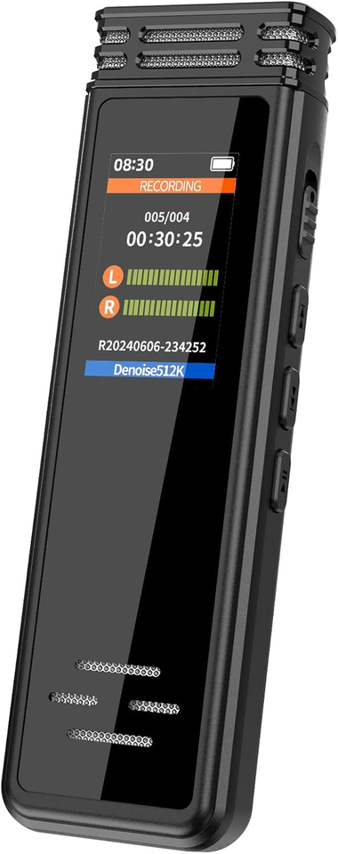 Digital Voice Activated Recorder Recording Device with Clip Audio ...
