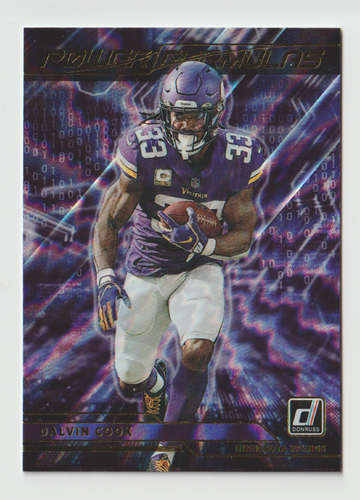 2021 Donruss Football Power Formulas #19 Dalvin Cook - Minnesota ...