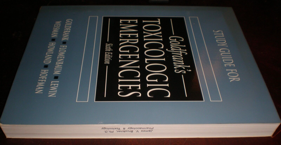 Goldfrank's Toxicological Emergencies by Lewis R. Goldfrank and ...