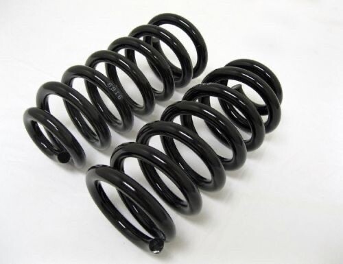 1963-72 Chevy C10 2'' Drop Front Drop Coil Springs Black Pair Truck ...