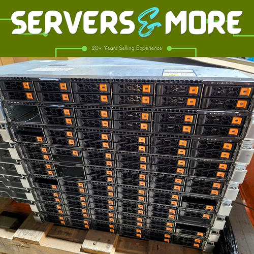 1U Supermicro 2x EPYC 7B13 128x cores 1TB RAM 12x NVMe 2x 7.68TB 4x10G ...
