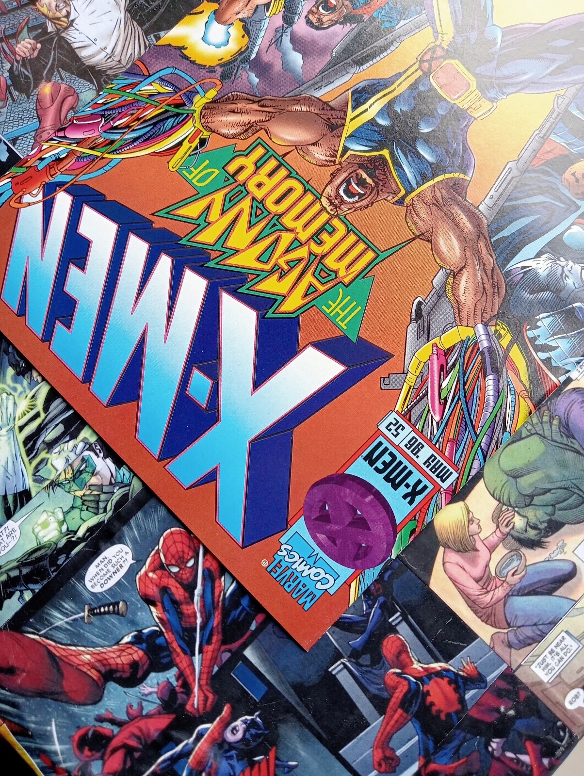 X-Men #52 1996 Marvel Comics Xmen Mark Waid Andy Kubert Wolverine 9.0 ...