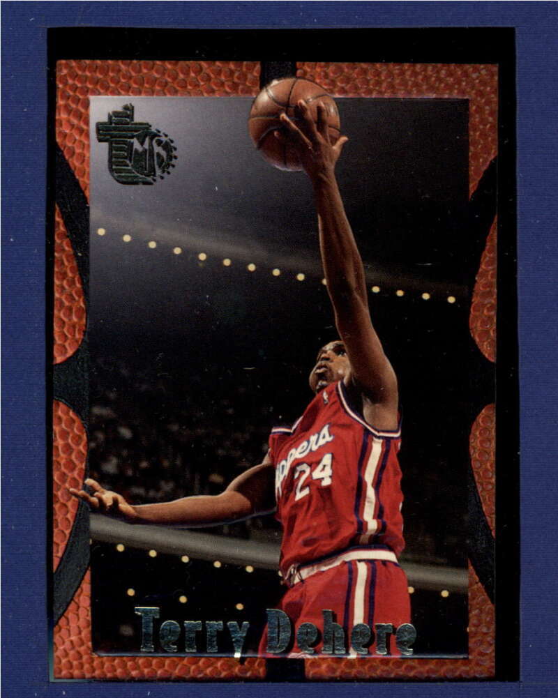 1994-95 Topps Embossed #43 Terry Dehere NM++ Clippers ID:310727 | eBay
