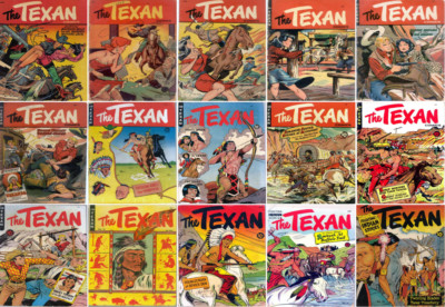 1948 - 1951 The Texan Comic Book Package - 15 eBooks on CD | eBay