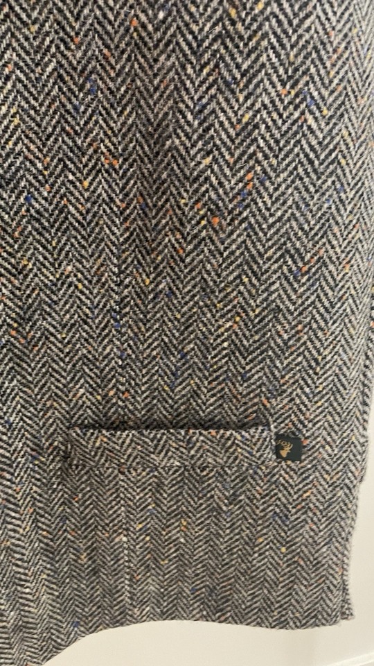 Mucros Weavers Men's Tweed Waiscoat Irish Classic 100% Wool Vest Made ...