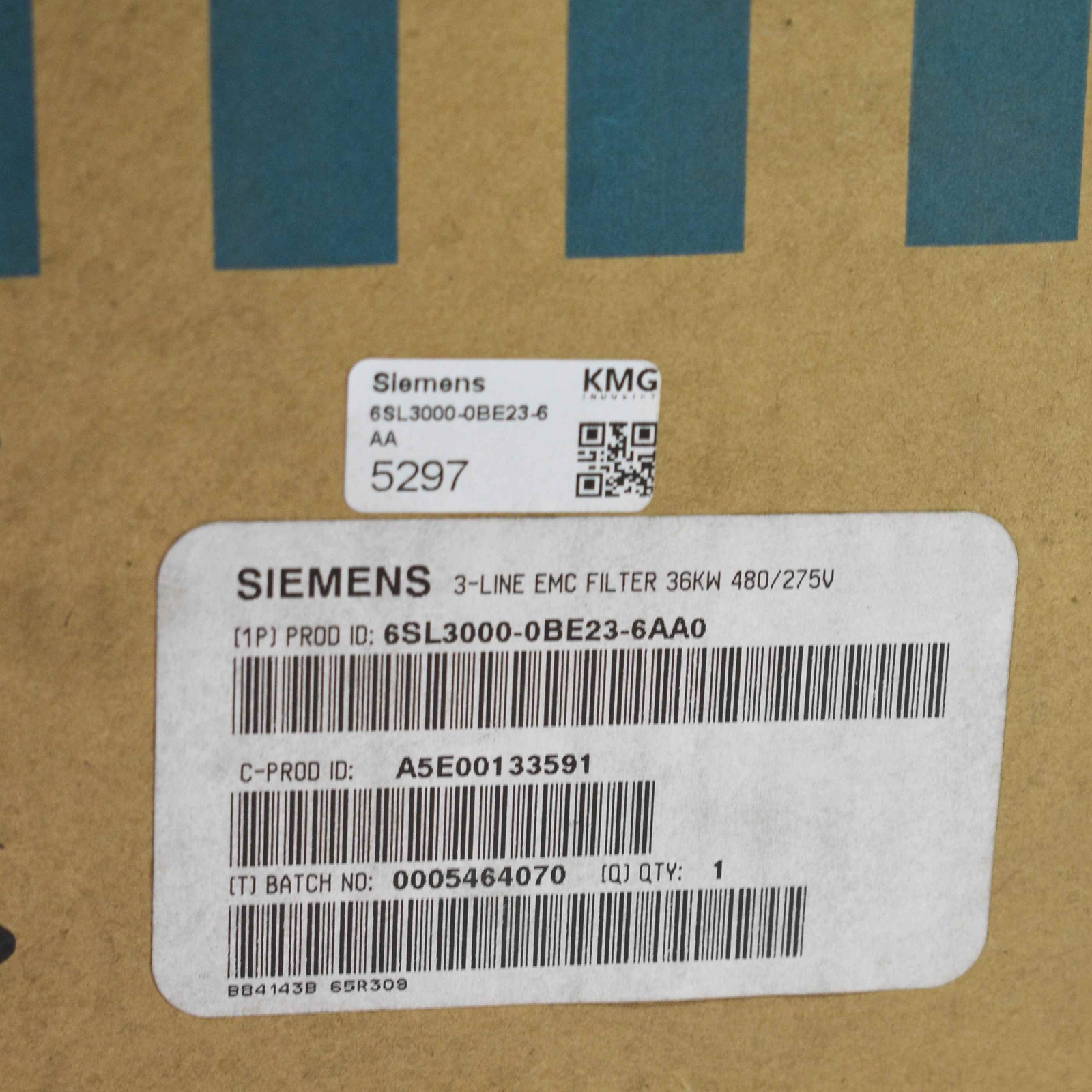 Siemens Line-filter 6sl3000-0be23-6aa0 Netzfilter 36kw for sale online ...