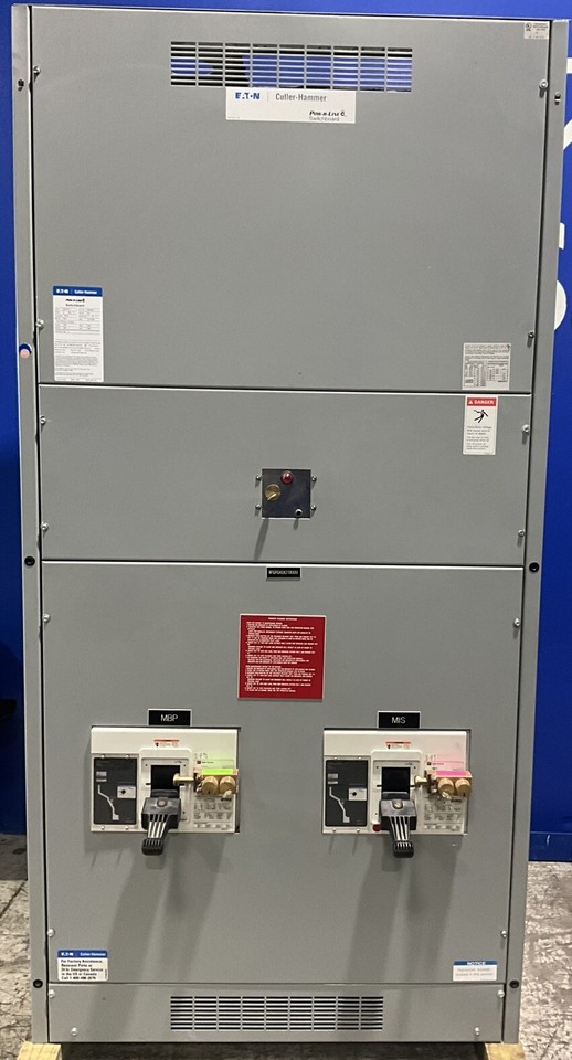 Eaton 2000 Amp 480V Switchboard Pow-R-Line 3Ph 4W F-841520 🟦 | eBay