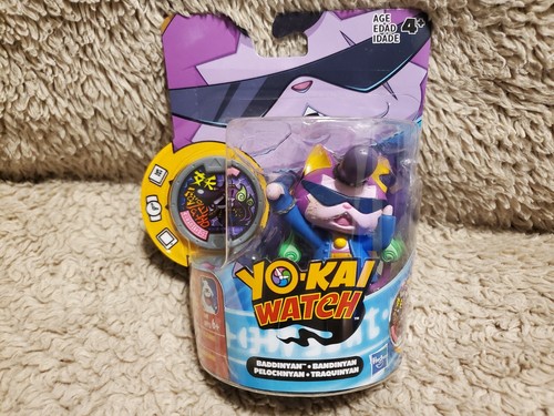 Yo-Kai Watch ~ BADDINYAN ~ 2 1/2" Medal Moment Figure ~ by Hasbro | eBay