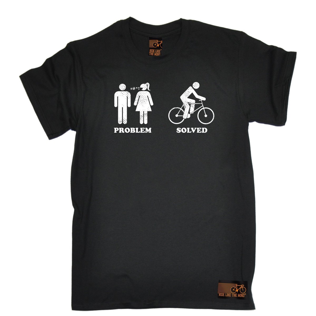 Problem Solved Bike T Shirt Dh MTB Downhill Mountain Bike Problem