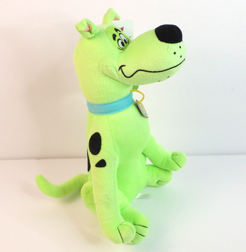 Scooby-Doo Neon Green Plush Stuffed Animal Toy 12" Hanna Barbera Toy ...