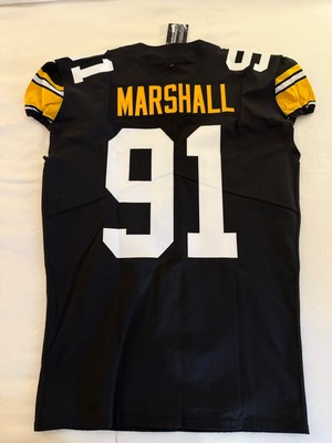 Pittsburgh Steelers Jonathan Marshall Team Issued Throwback Jersey ...