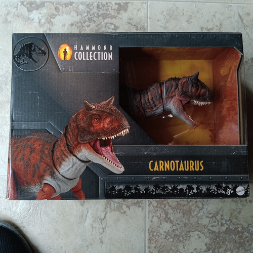 jurassic world hammond collection carnotaurus nib factory sealed | eBay