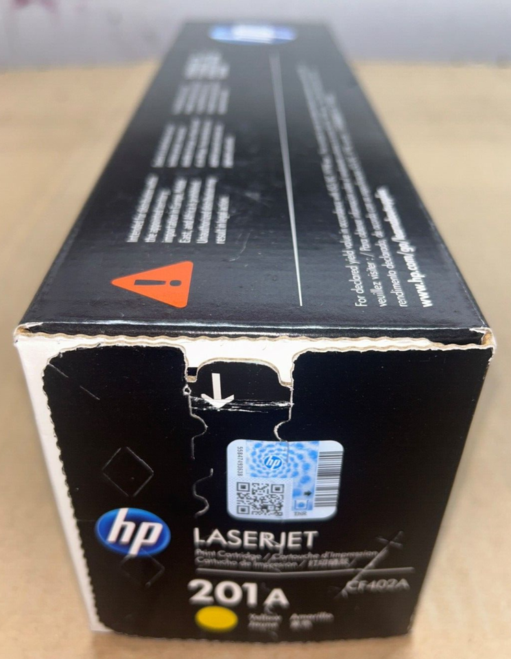 Genuine HP LaserJet CF402A / 201A Yellow Toner Cartridge for M252, MFP ...