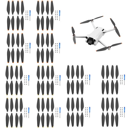 For DJI Mini 3 Pro RC Drone Propeller 6030F Props Blade Low Noise Wing ...