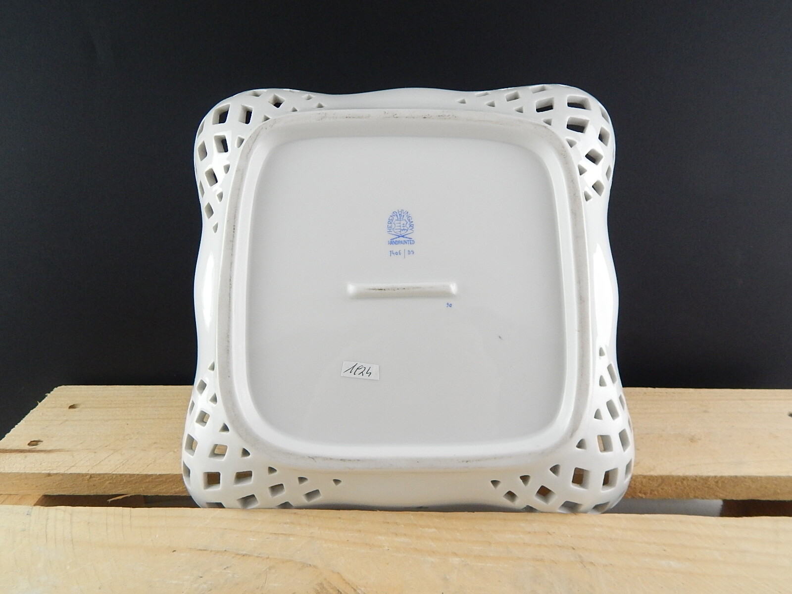 Porcelain Herend Vintage Precious Centerpieces Perforated Spring ...