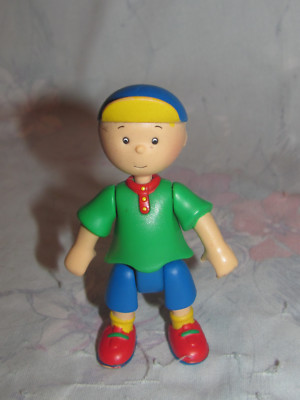 2002 PBS Little Tikes Cinar Caillou Figure in green shirt | eBay