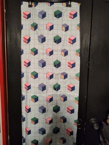 Minecraft Twin Size Flat Sheet | eBay