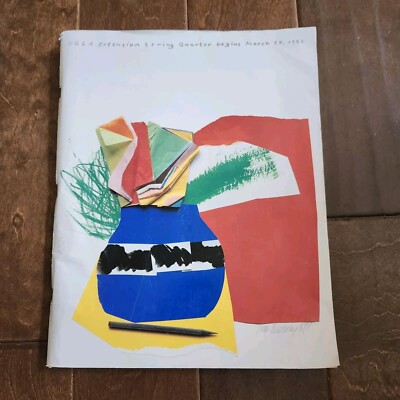 Vintage UCLA College March 28, 1992 Extension Spring Quarter Magazine ...