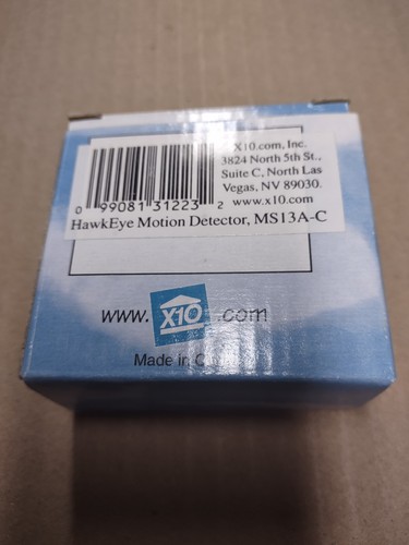 X10 Hawkeye Motion Detector. Model: MS-13A | eBay