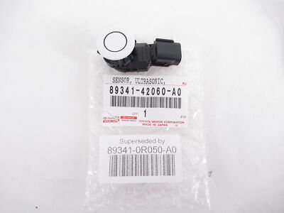 Genuine OEM Toyota 89341-0R050-A0 Ultrasonic Park Sensor Super White | eBay