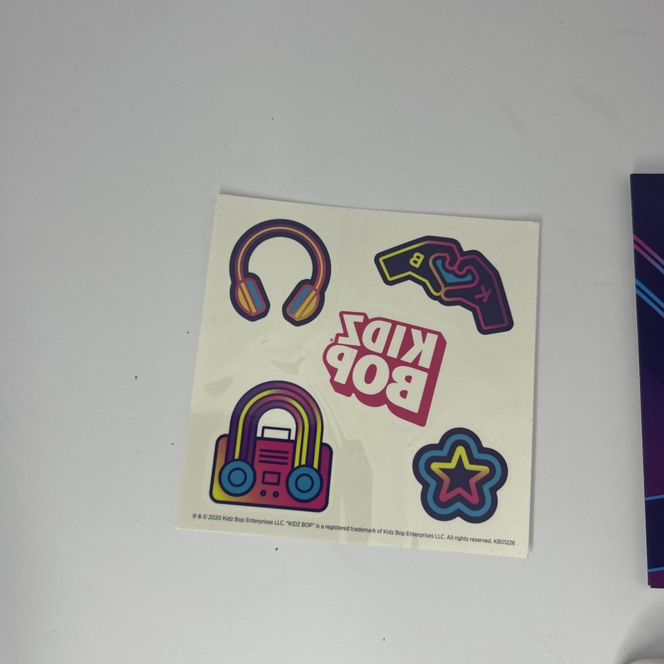 KIDZ BOP Concert Kit Youth L T-Shirt Sticker Poster Tin CD 12 Songs New ...
