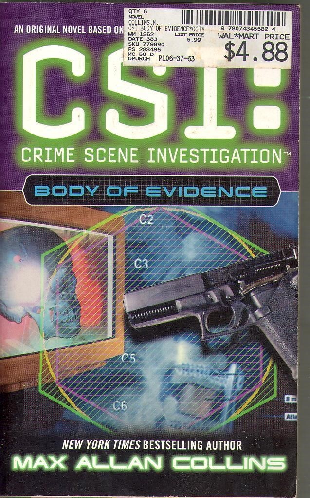 CSI: Body of Evidence by Max Allan Collins 2003 Paperback Las Vegas ...