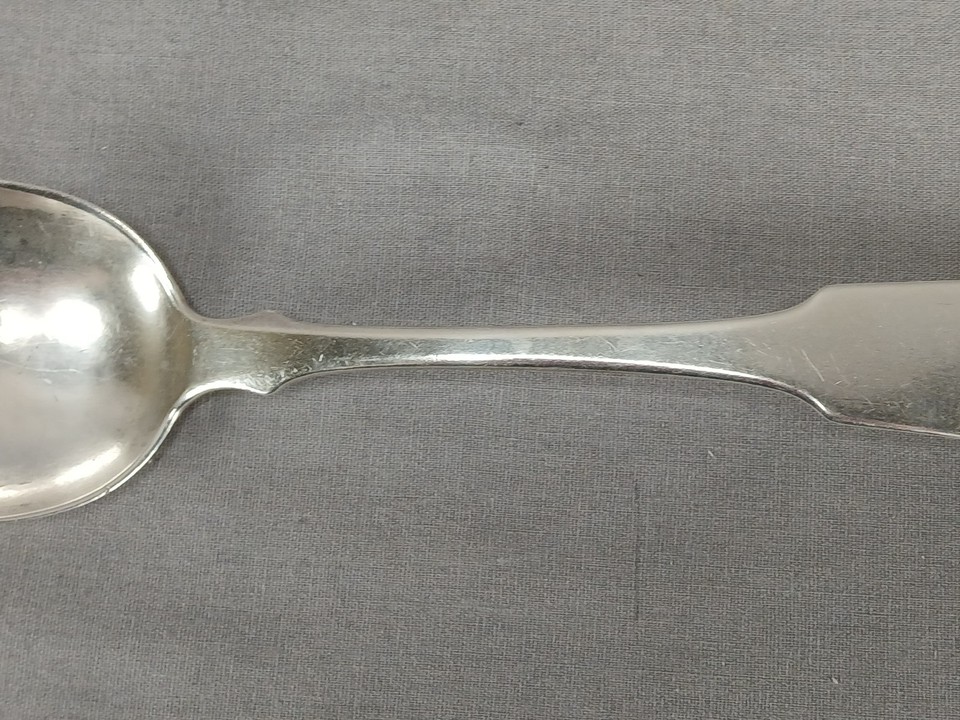 Newell Harding Boston Mass Coin Silver 8 7/8 Inch Spoon Circa 1826-1851 ...