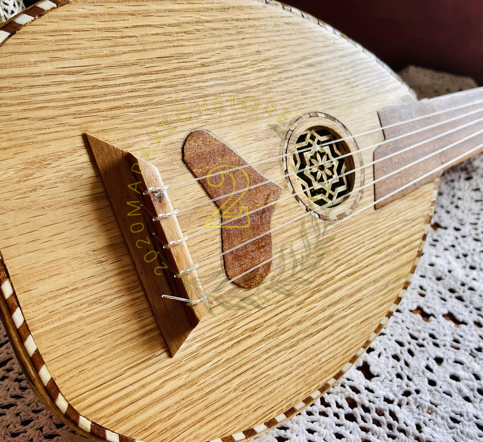 New Lute OUD Music Arabic Small 5 String instrument Wood Decoration ...