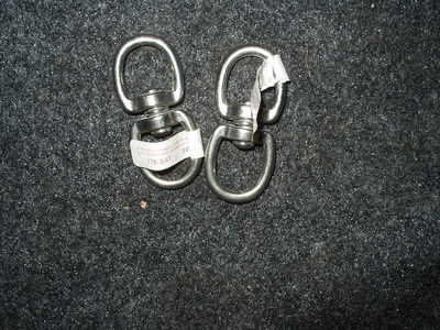 Swivel Double Loops Hook Connector Two Ended chain Link (Lot of 2) | eBay